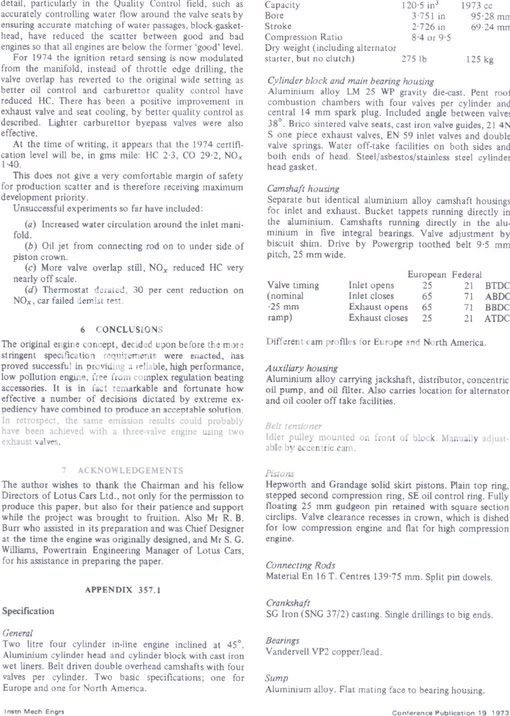 Design of the Lotus type 907 engine. - Lotus / Motoring / Cars Chat ...