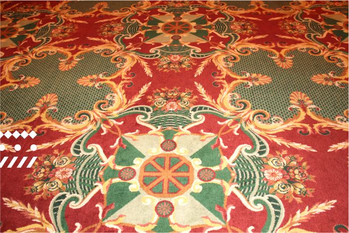 i see pattern — Alt Summit Hotel Carpets