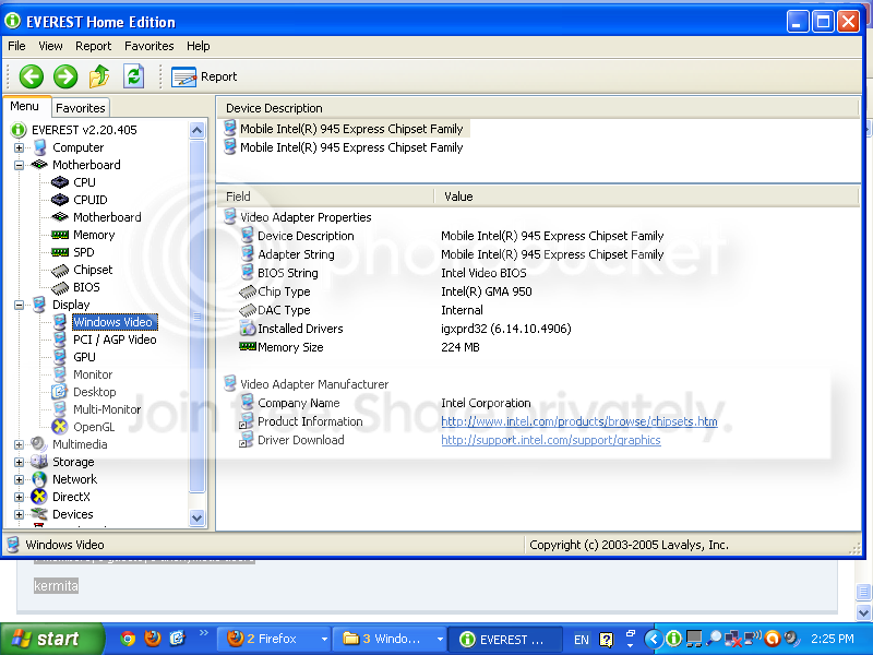 VGA Driver Causing Blue Screen - Windows XP Home and Professional