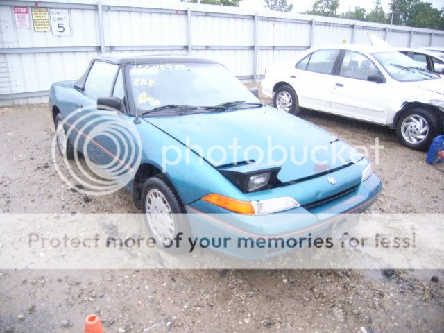 92 mercury capri convertible $550
