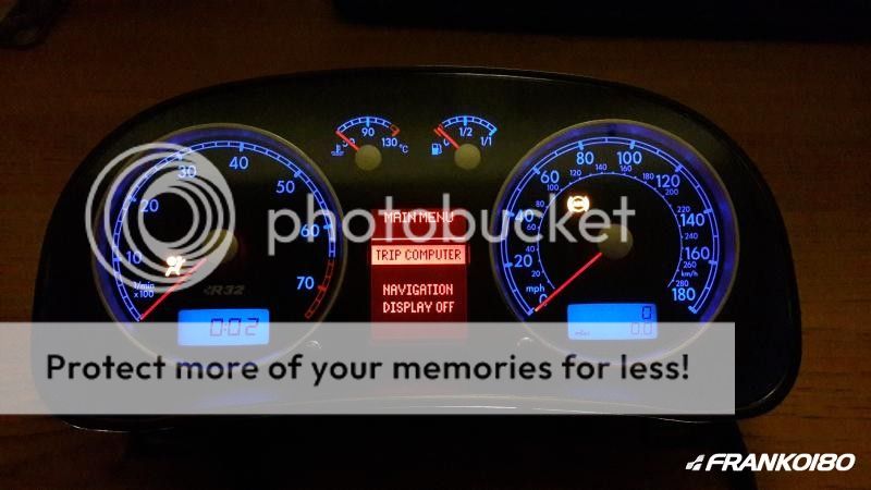 FS: UK full FIS R32 cluster with brand new LCD screen installed | VW ...