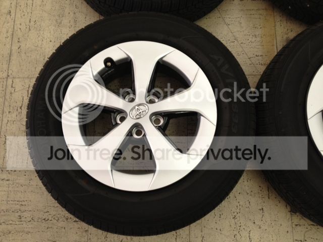 For Sale - FS NEW 2012 Prius Wheels With Tires 15 Inch Perfect Flawless ...