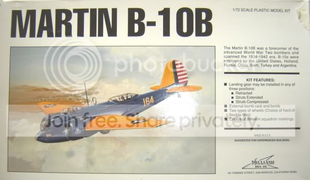 Martin 139 WAA (B-10) - Bomber Group Build - Britmodeller.com