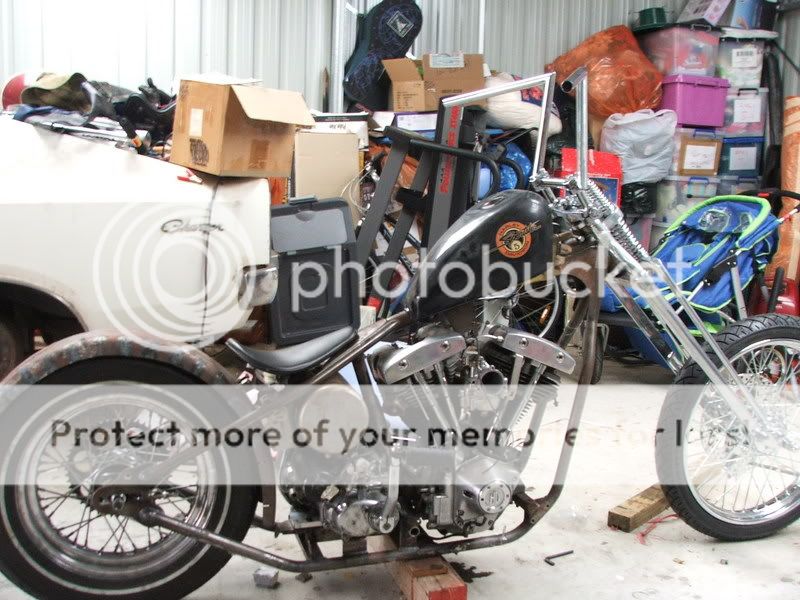 the Shovel build so far.. - Choppers Australia